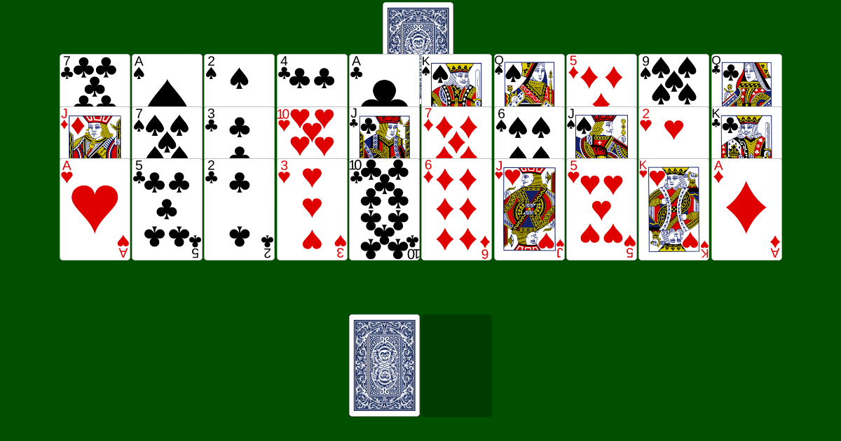 Hole In One Solitaire | Play Online 100% Free at Solitaire Land